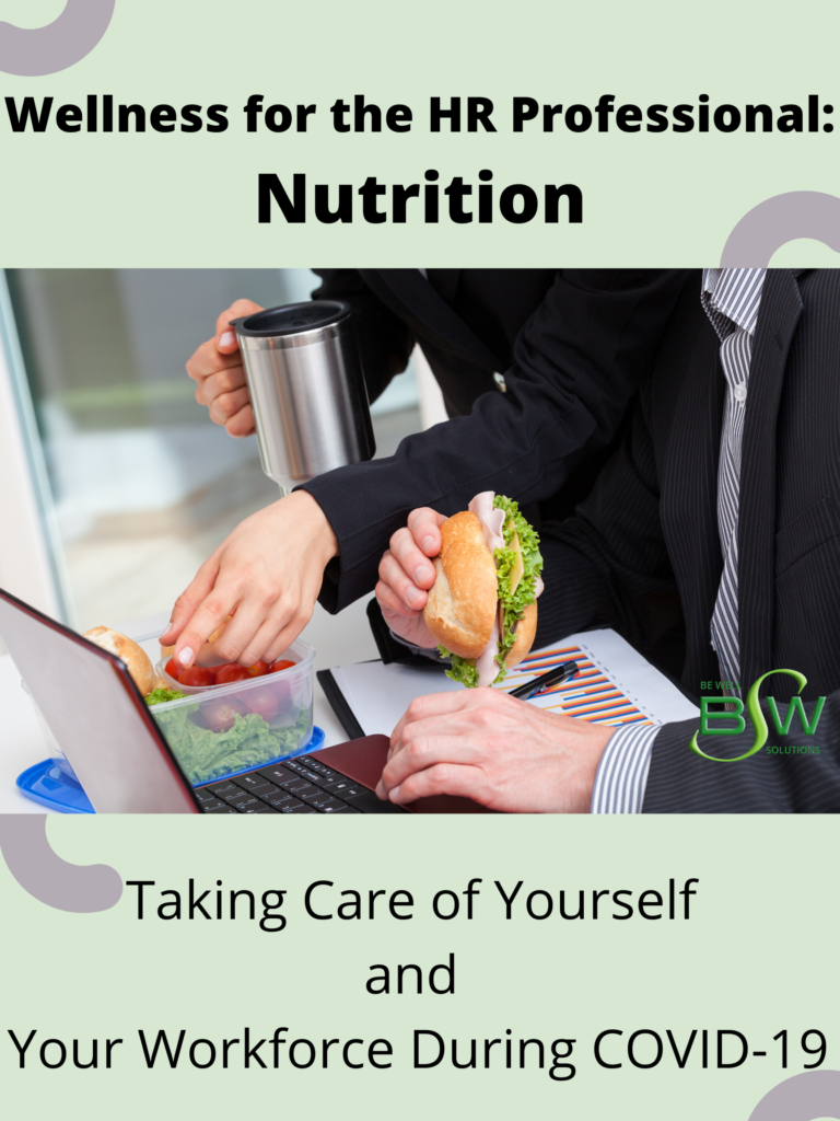 Wellness for the HR Professional: Nutrition - Be Well Solutions